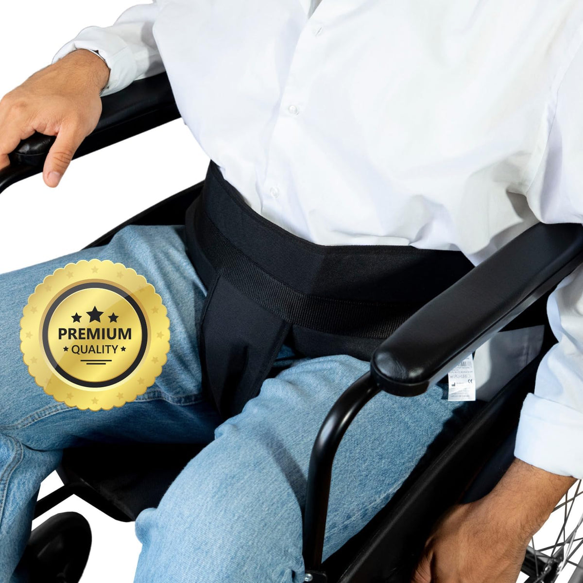Orthopädischer Beckengurt für Rollstühle | Gegen Stürze — OrtoPrime.de